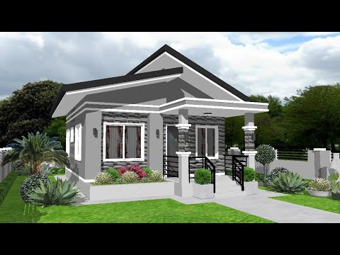 48 SQM | SIMPLE HOUSE DESIGN | 2 BEDROOM | BAHAY | PORMA HOUSE