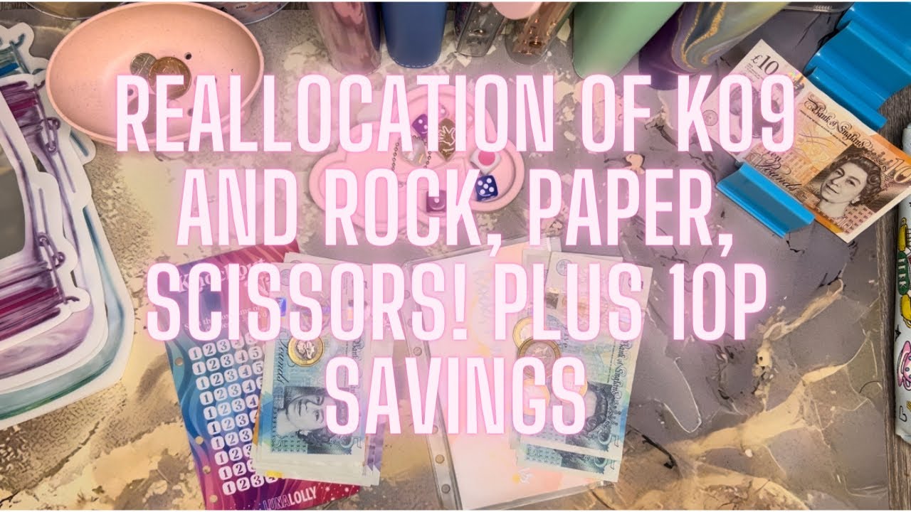 Reallocation of £136 from KO9 and RPS! Plus £10 from the 10p challenge ...