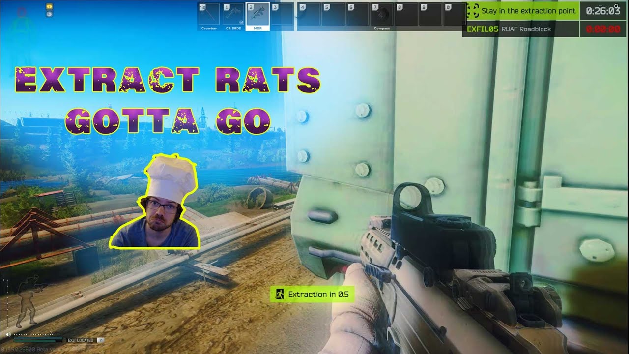 Unlucky Extraction StankRat Is A Bad Influence Escape From Tarkov - YouTube