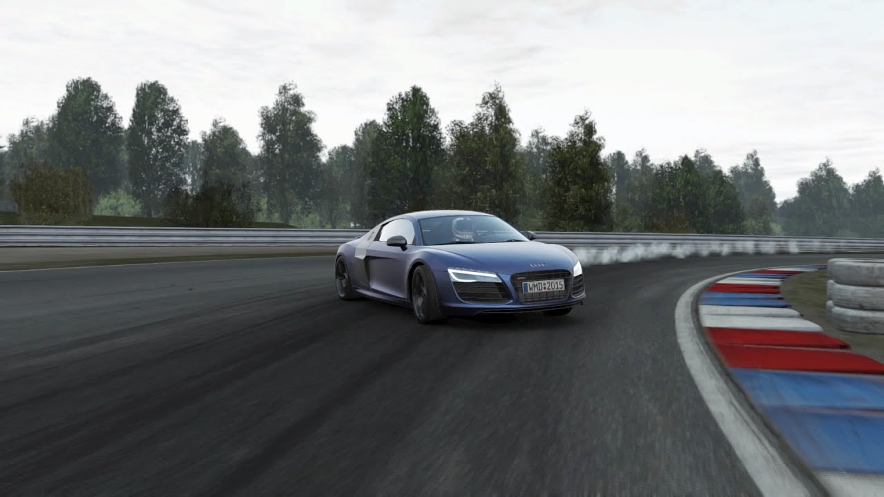 Brno | Audi R8 V10 Plus Drift | Project Cars 4.0 [HD] - YouTube