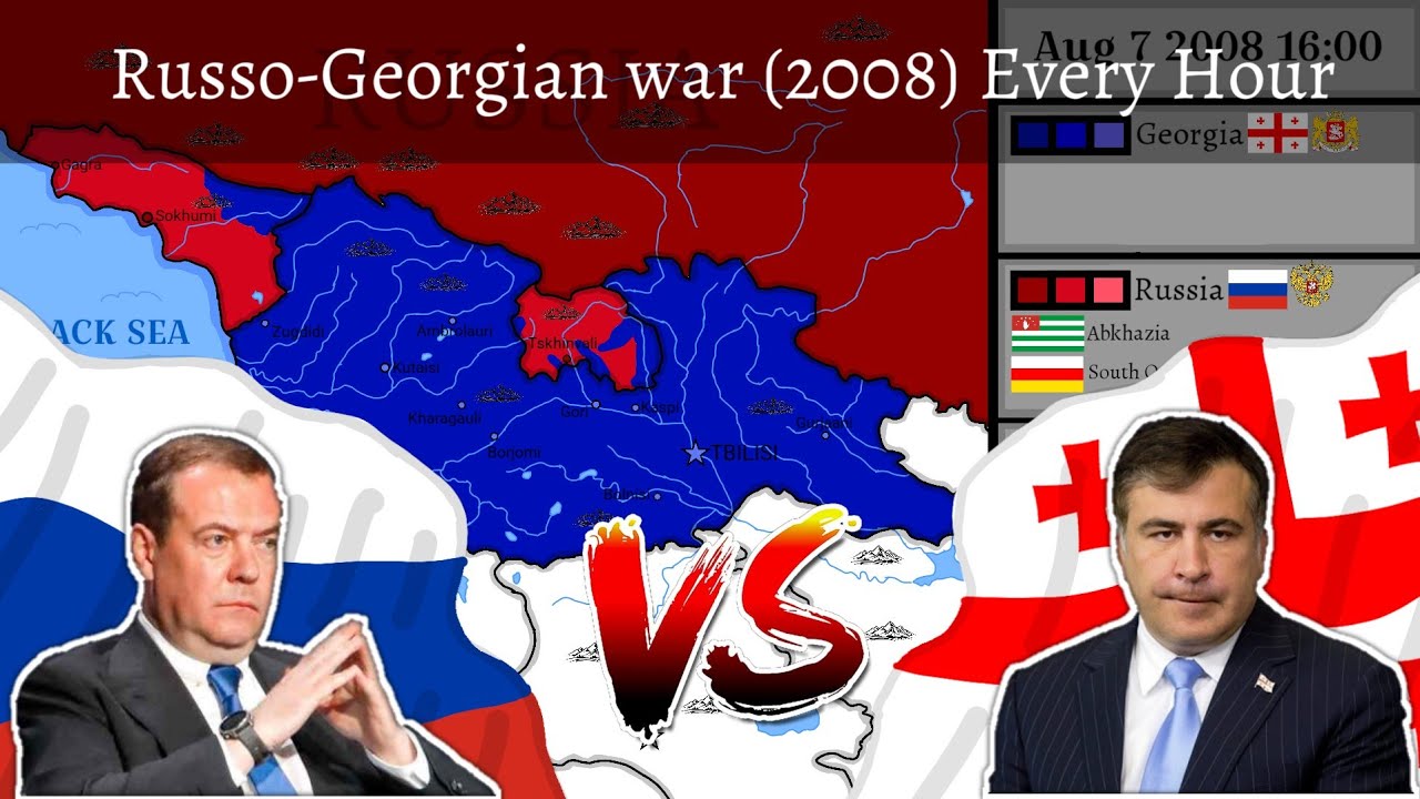 Russo-Georgian war (2008) Every Hour - YouTube