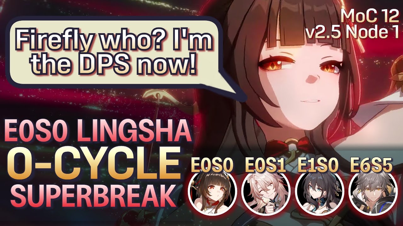 E0S0 Lingsha 0-Cycles Eternal Show | MoC 12: Node 1 | Honkai: Star Rail v2.5 - YouTube