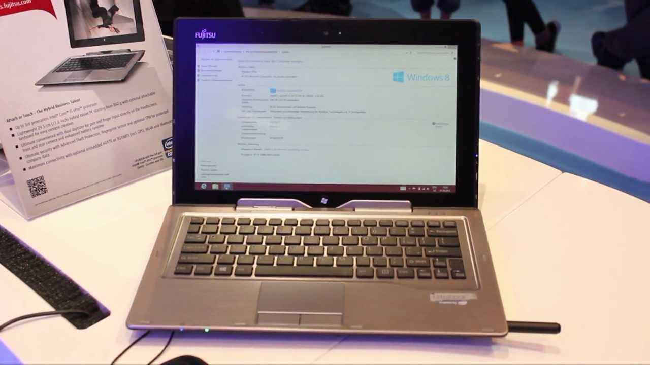 IFA 2012: Fujitsu Stylistic Tablet Q702 - 11,6" & Core i5 V-PRO CPU ...