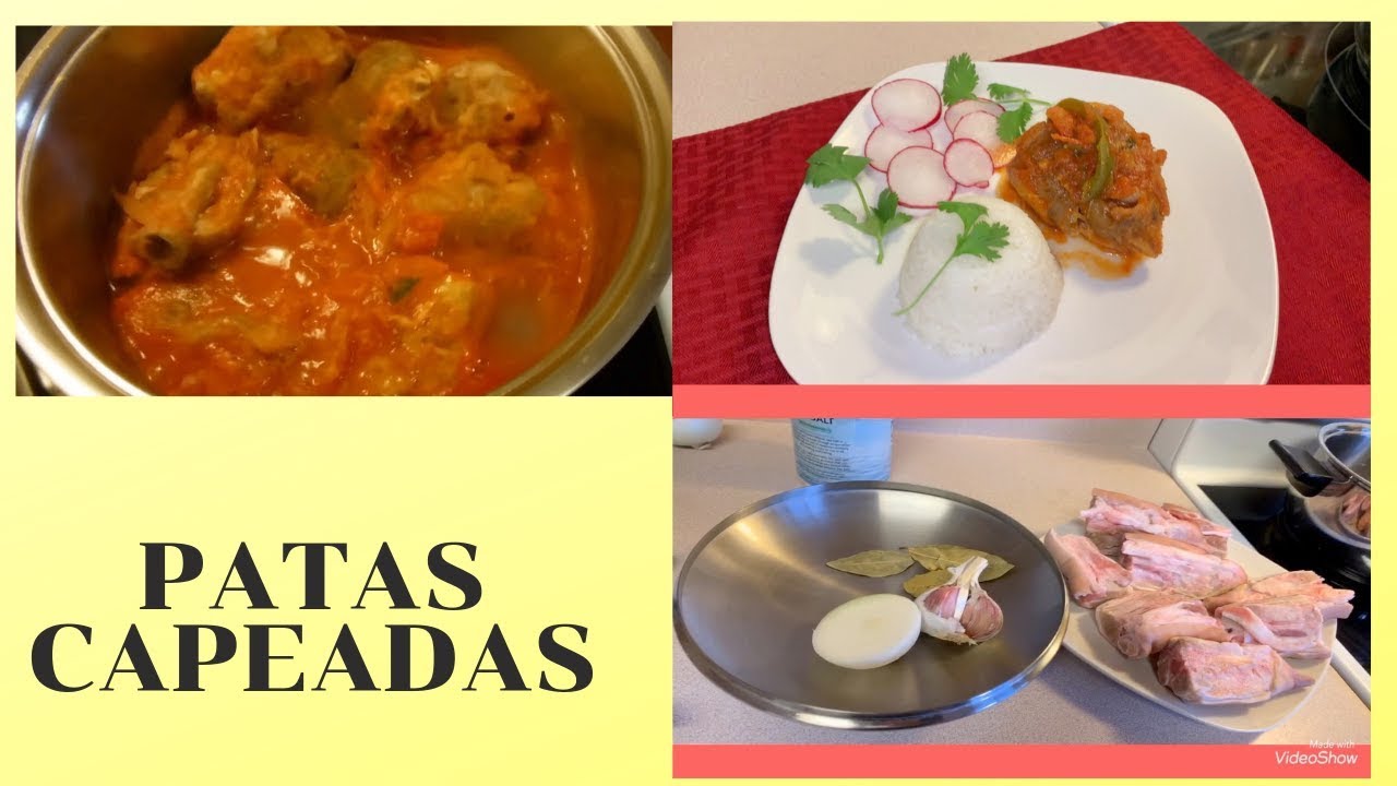 Como hacer patitas de puerco |🇲🇽🇭🇳🍴capeadas /COCINANDO FELICES - YouTube
