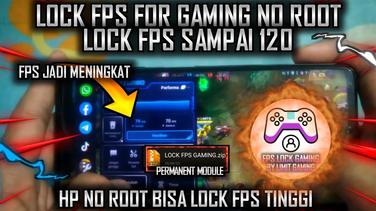 NO ROOT BISA LOCK FPS!!! MAX FPS FOR GAMING🔥🔥 | LOCKFPS GAMING NO ROOT ...