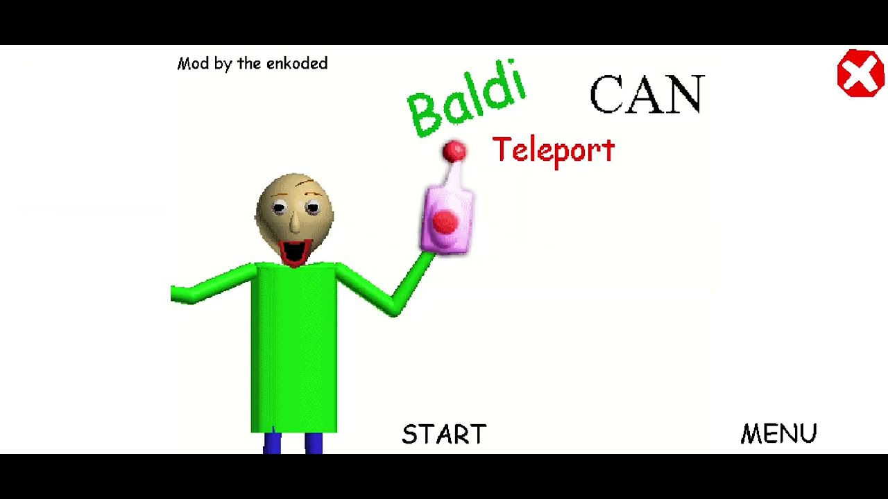 Baldi Can Teleport android port v1.4.3 - YouTube
