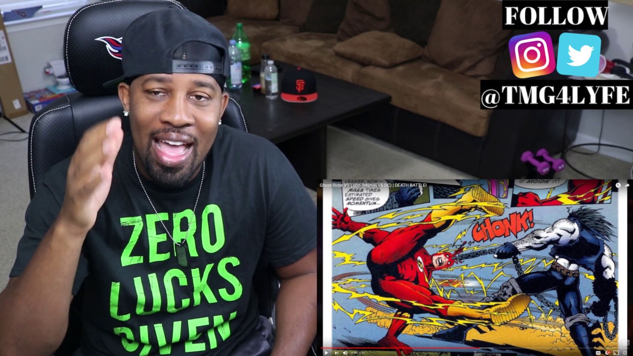 Ghost Rider VS Lobo (Marvel VS DC) | DEATH BATTLE! | (REACTION) - YouTube