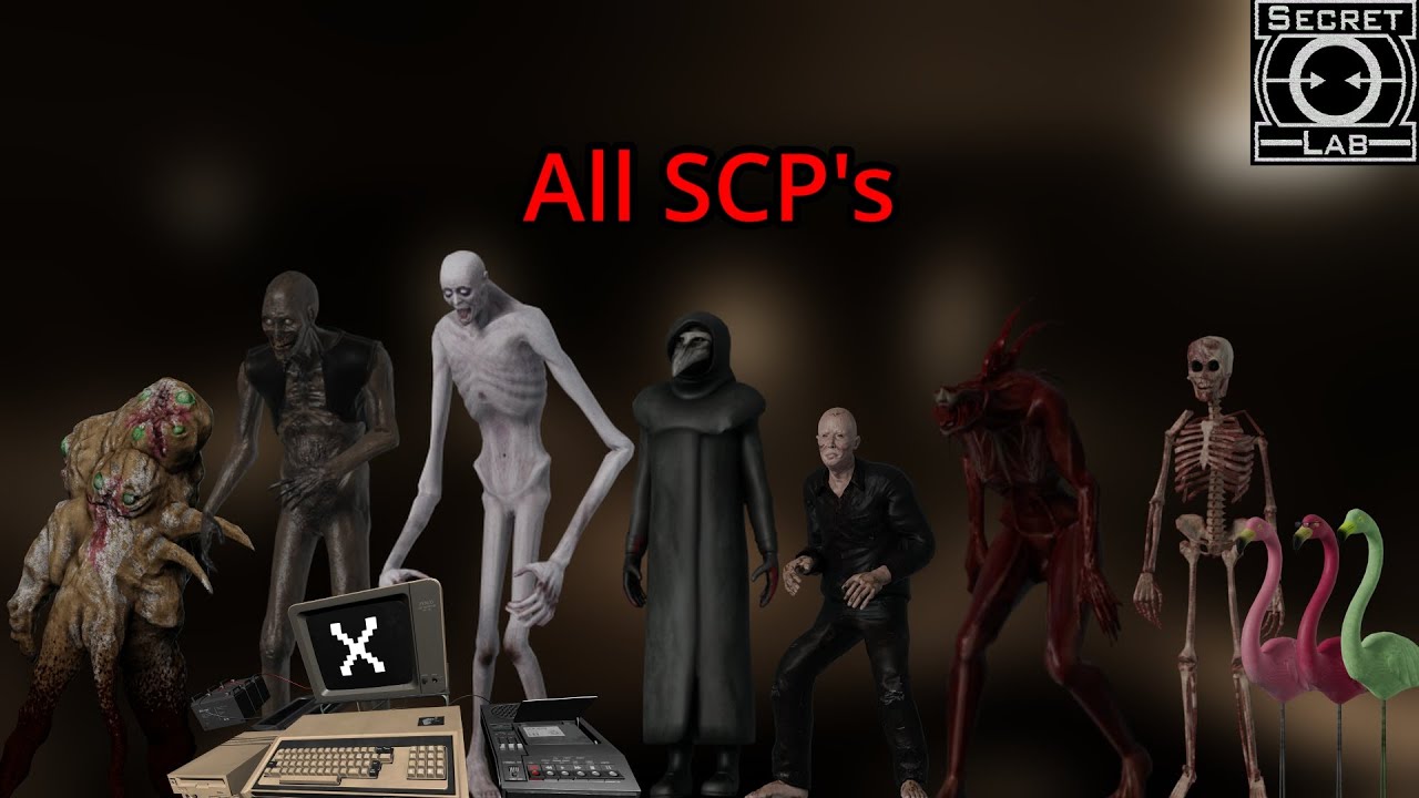 SCP: Secret Laboratory - All SCPS Models And Animations | 13.5.1 - YouTube