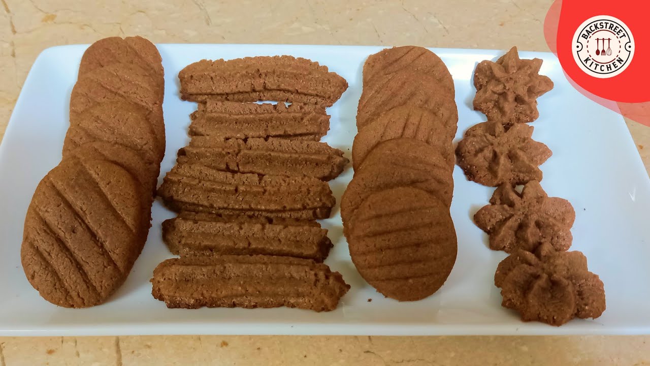 Easy Chocolate Biscuits Recipe - Bakery Style Choco Biscuits ...