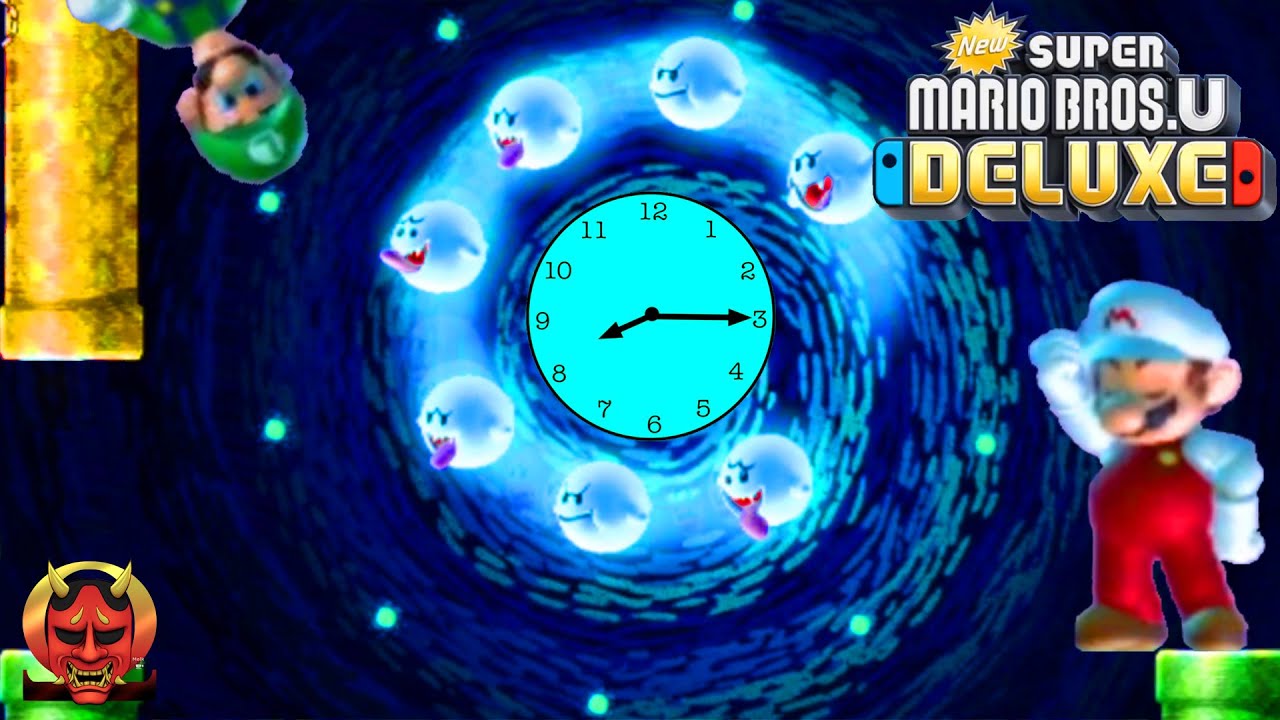 Secret TIME TRAVEL in New Super Mario U?! How'd we skip levels? New ...