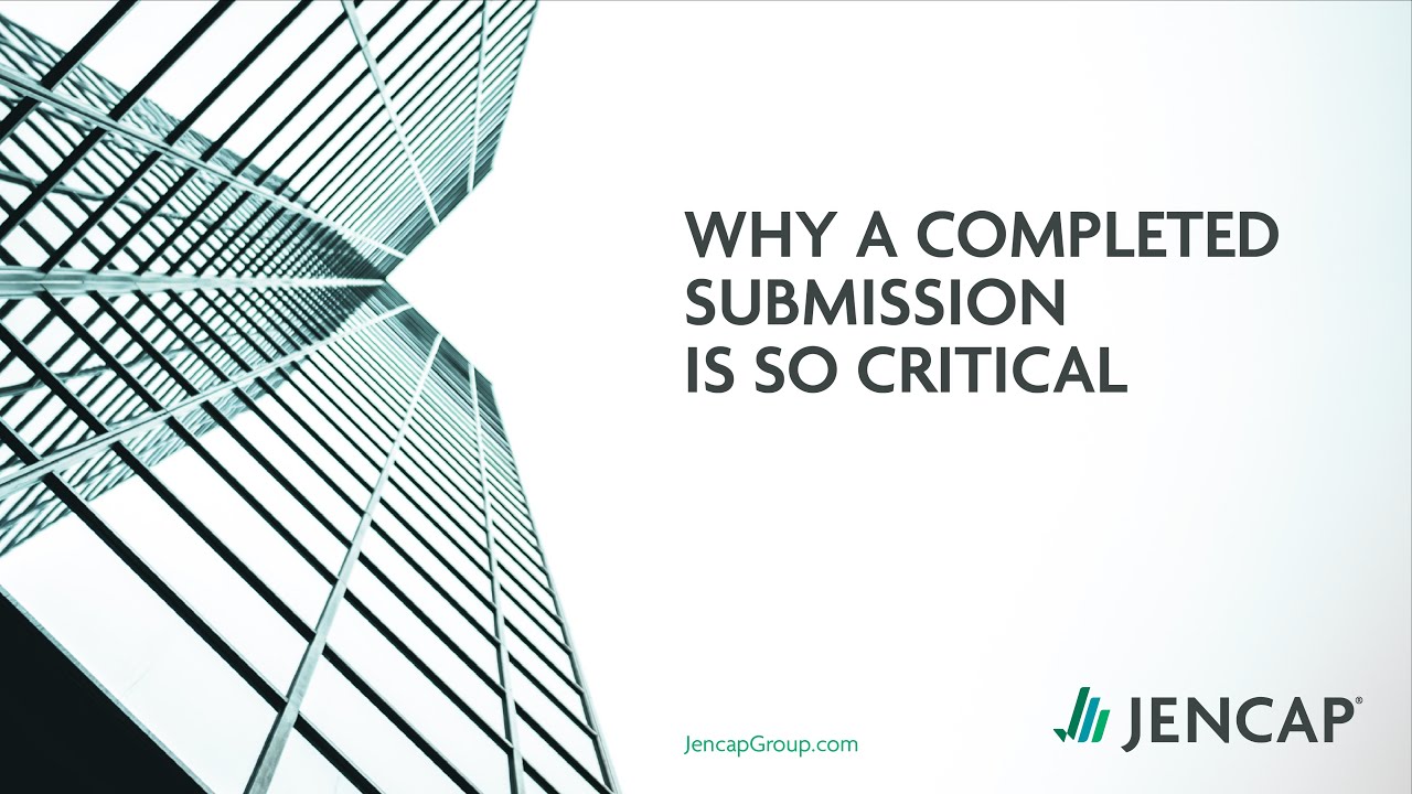 Why a Completed Submission is so Critical - YouTube