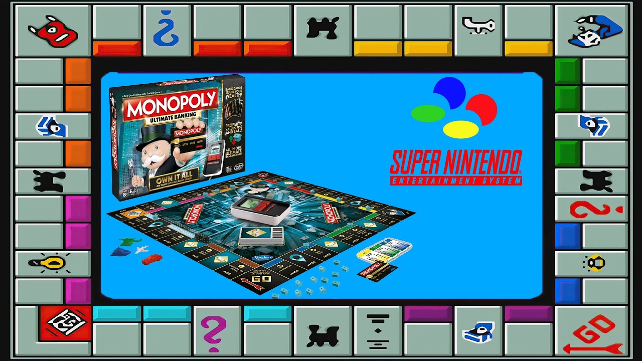 Monopoly walkthrough (SNES/Super Nintendo) - YouTube