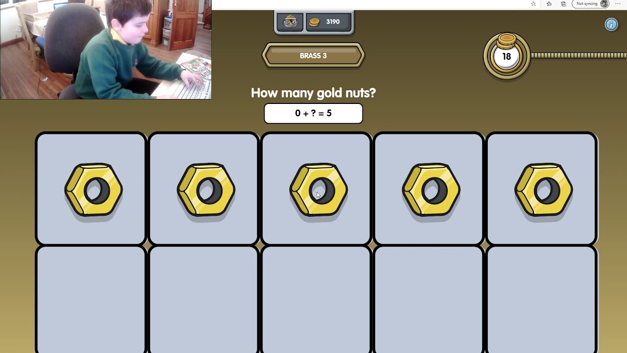 numbots game (amazing for1-6 and schools - YouTube