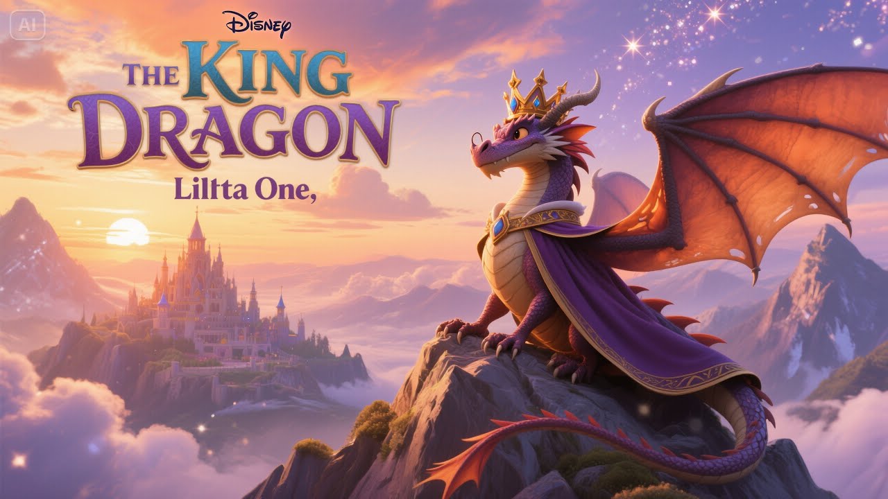 The King Dragon 👑 | A Brave Fairy Tale for Kids About Courage ...