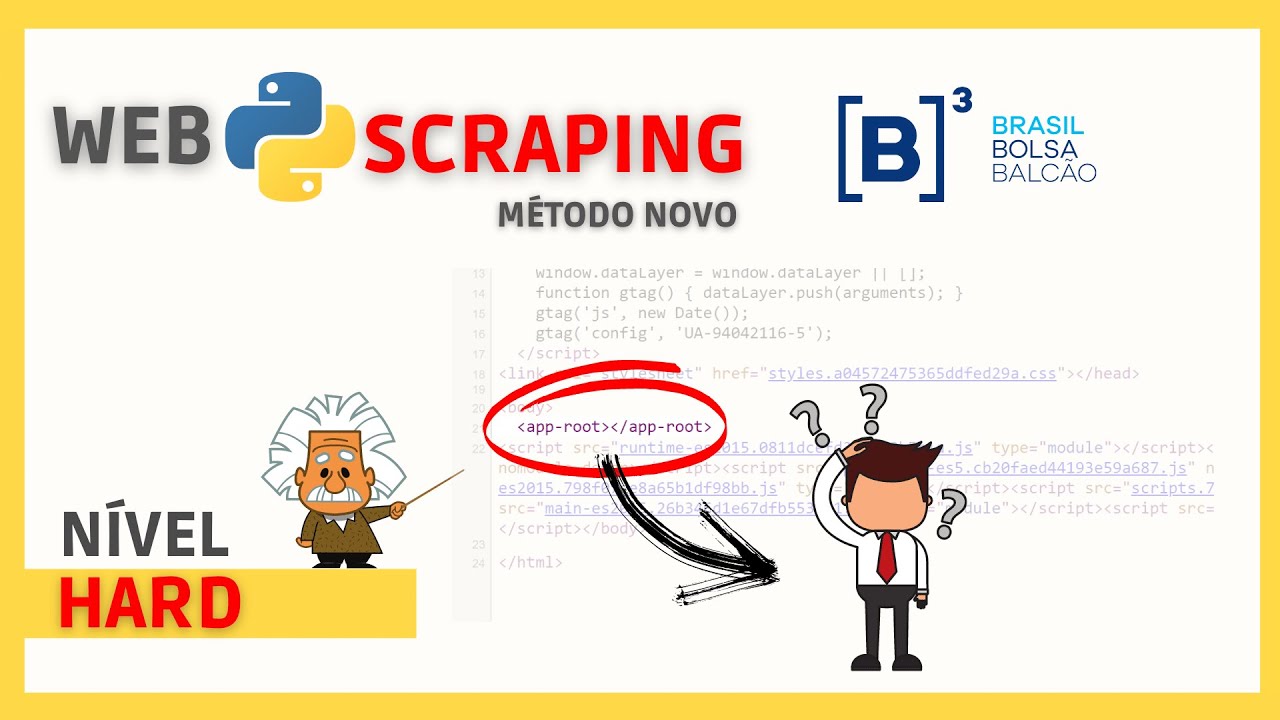 Extraindo Dados Da B3 Web Scraping Com Python Composição Do Índice 5442