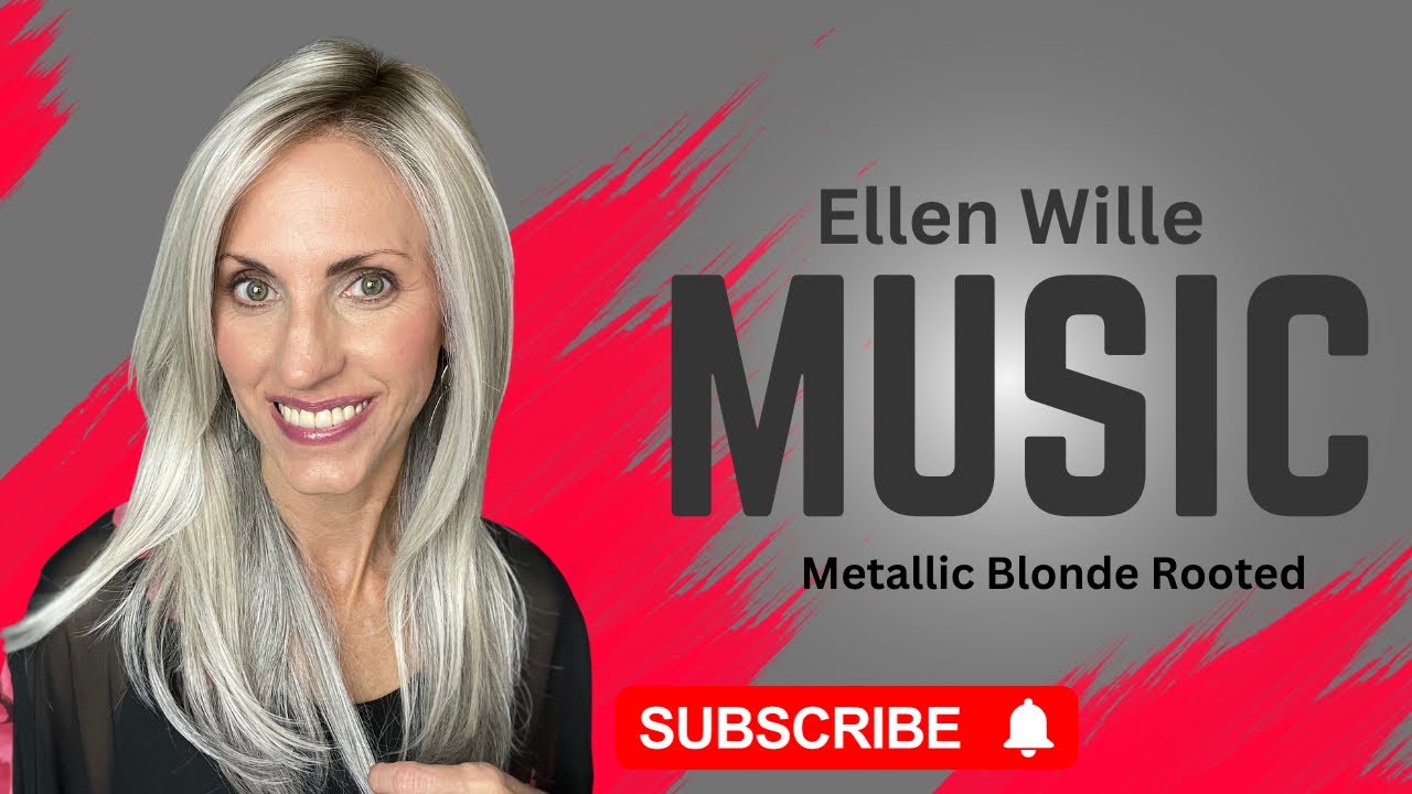 Ellen Wille MUSIC Metallic Blonde Rooted Wig Review‼️Love This One‼️ - YouTube