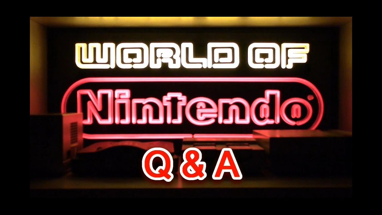 World of Nintendo 10,000 Subscribers Milestone Q&A - YouTube