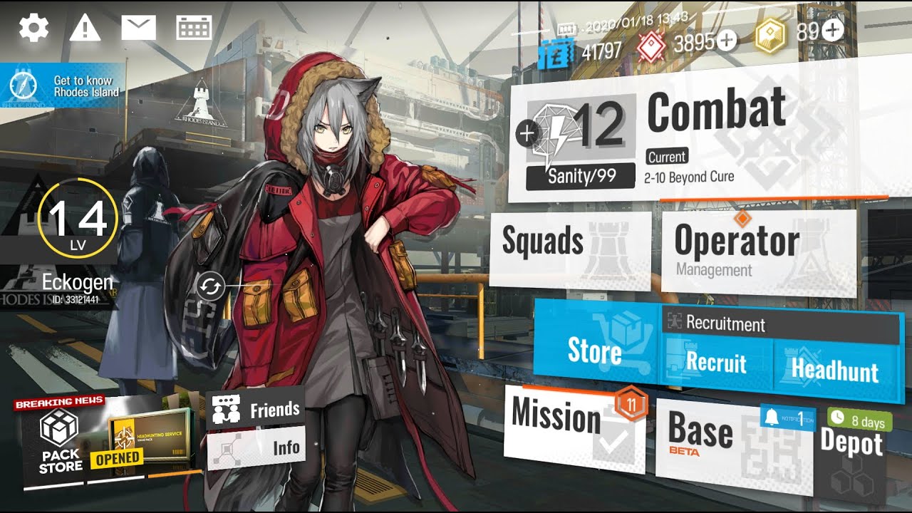 Arknights Daily Routine Guide - YouTube