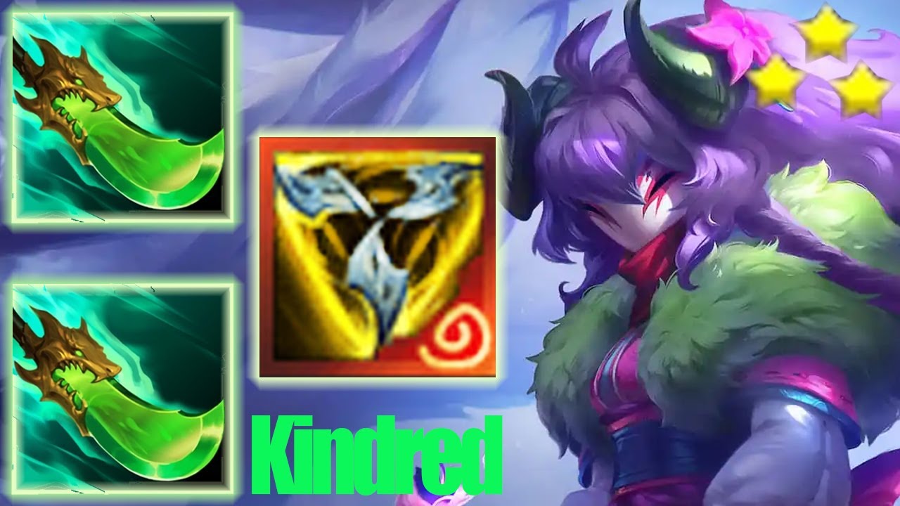 One Shot Kindred⭐⭐⭐ Carry Fated Set 11 Tft Set 11 Ranked Youtube