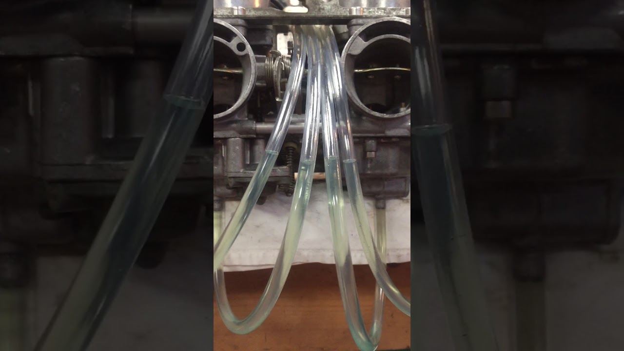 How to check the float height without disassembling the carburettors ...