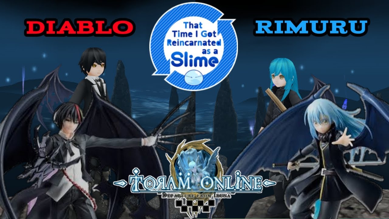 Toram Online - Cosplay Diablo & Rimuru (Tensura) - YouTube