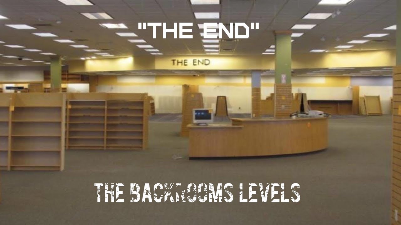 Como escapar del nivel ´´The End´´ Backrooms Roblox - YouTube