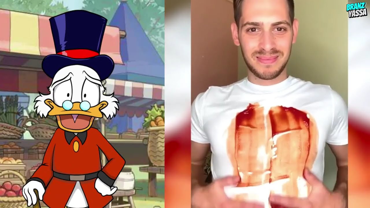 Donald Duck Reacts to FUNNIEST MOMENTS Video Part 32 #animation - YouTube