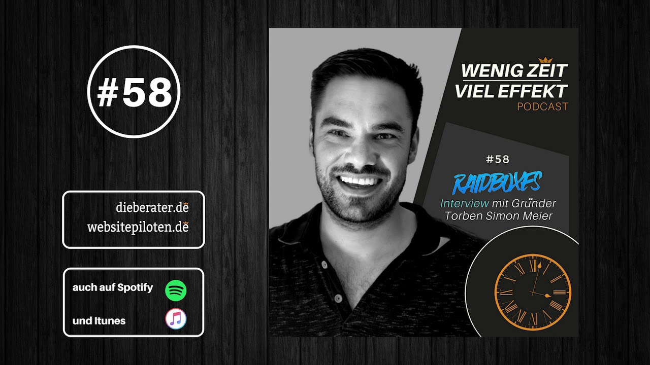 Raidboxes – Interview mit Gründer Torben Simon Meier | WZVE #58 - YouTube