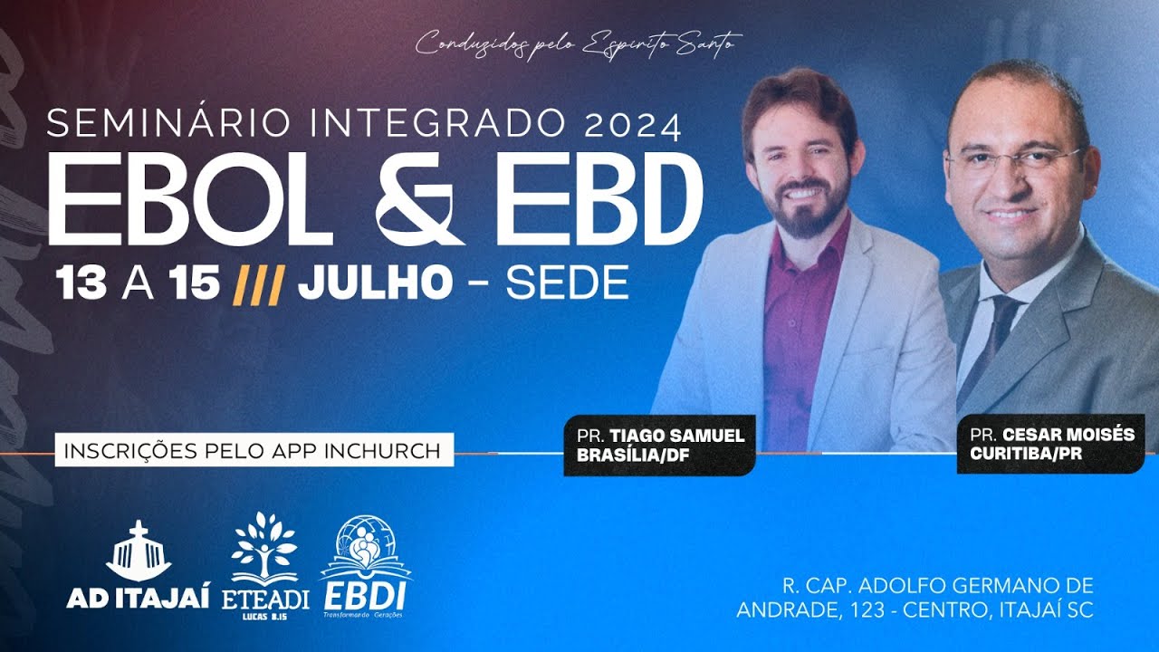 EBOL 2024 DOMINGO - AO VIVO - YouTube