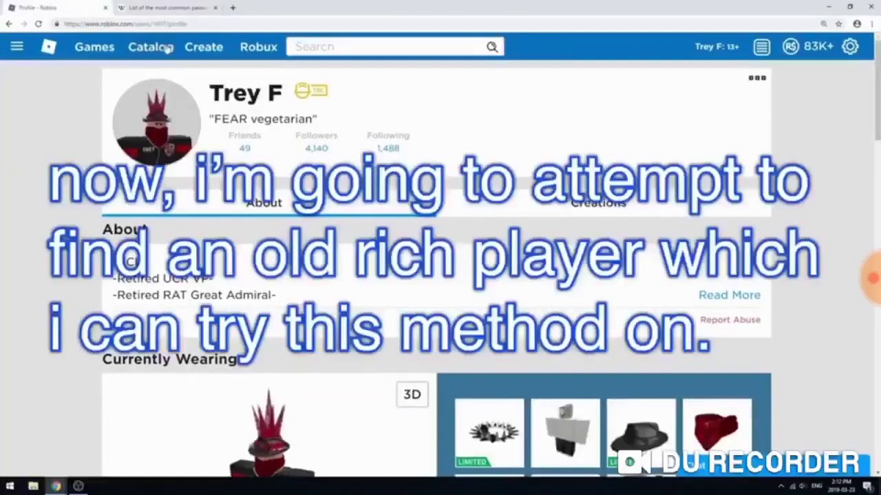 Roblox How To Login Any Account 2019 - YouTube
