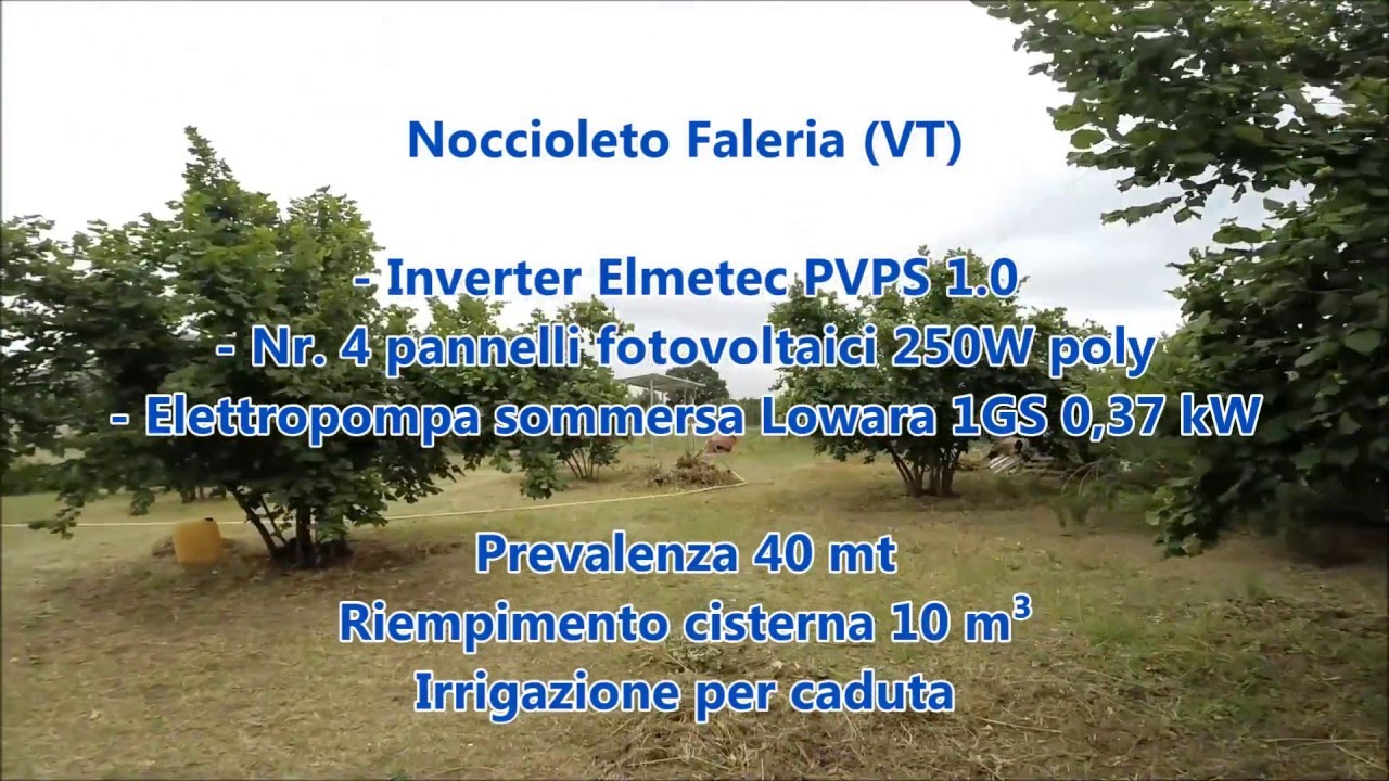 Elmetec PVPS 1.0 - Photovoltaic Pump System - YouTube