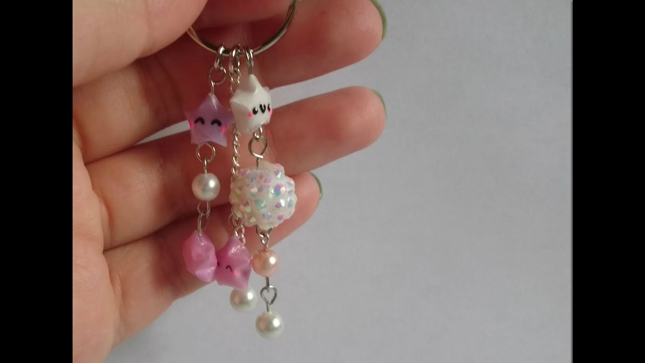 Lucky Star Keychain Tutorial - YouTube