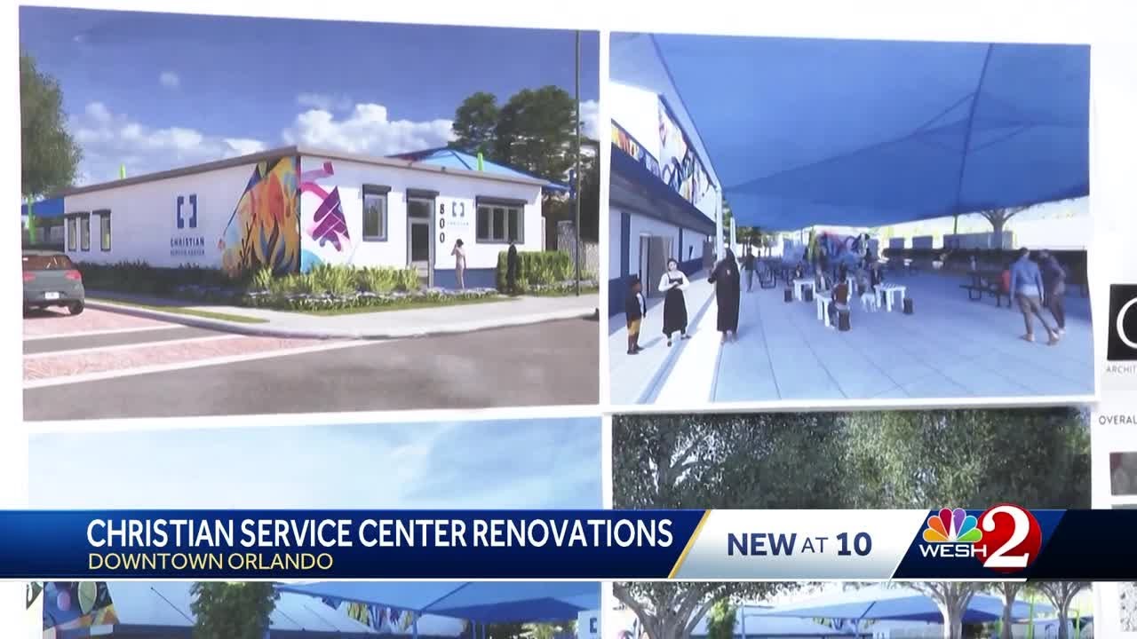Christian Service Center for the Homeless in Orlando undergoes major ...