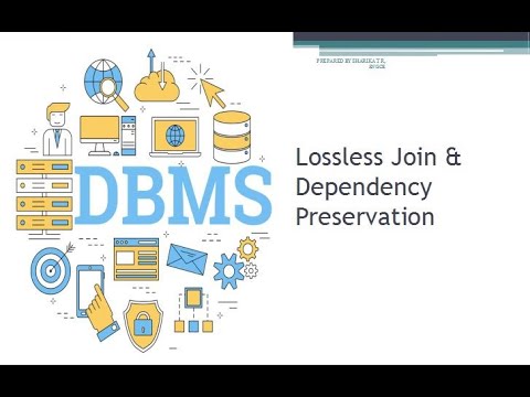 Lossless Join & Dependency Preservation_DBMS_Module 4_Lecture 6 - YouTube