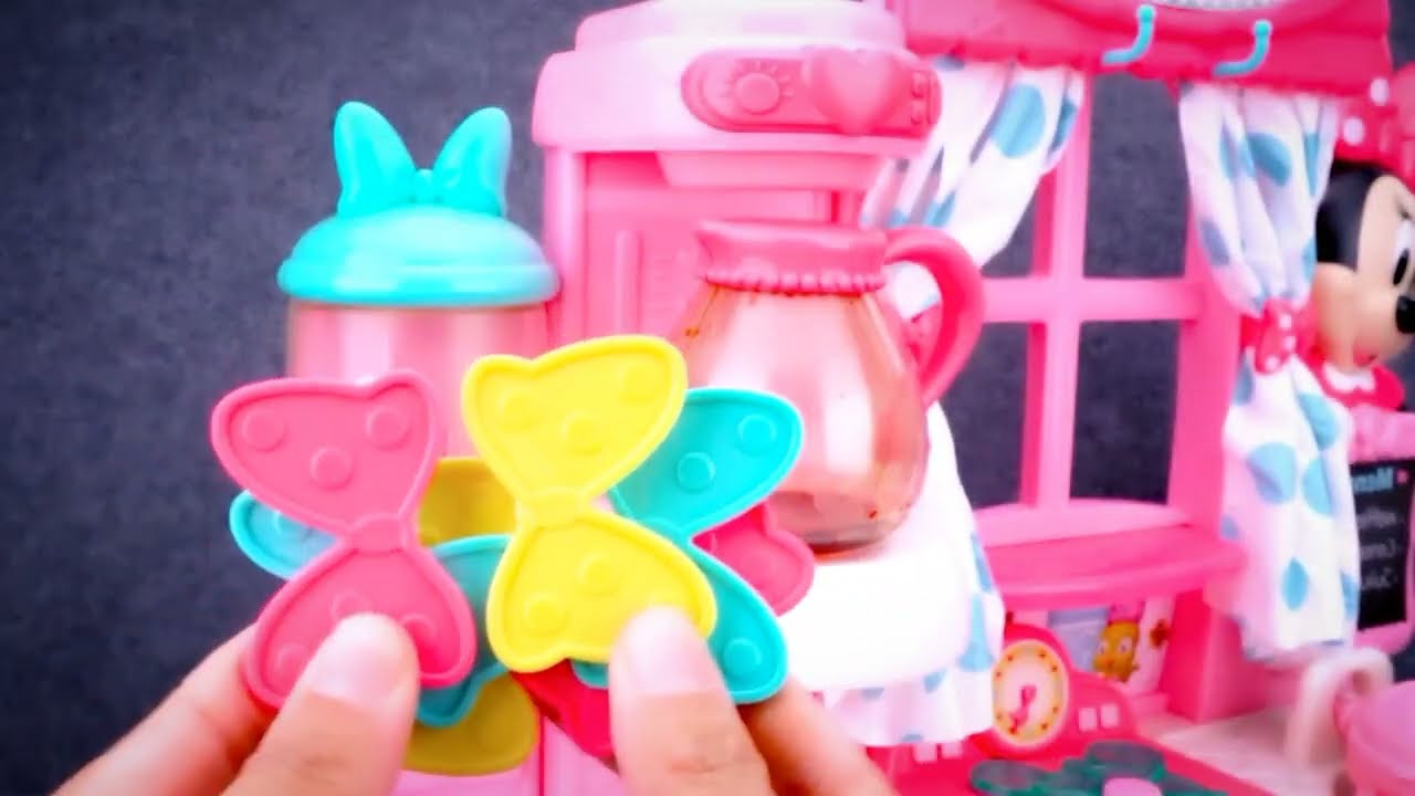 8 Min Satisfying With unboxing Minnie mouse kitchen Playset, Disney ...