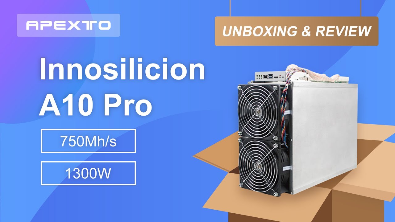 ASIC Miner Innosilicon A10 PRO Review Mining Profits and Tutorial - YouTube