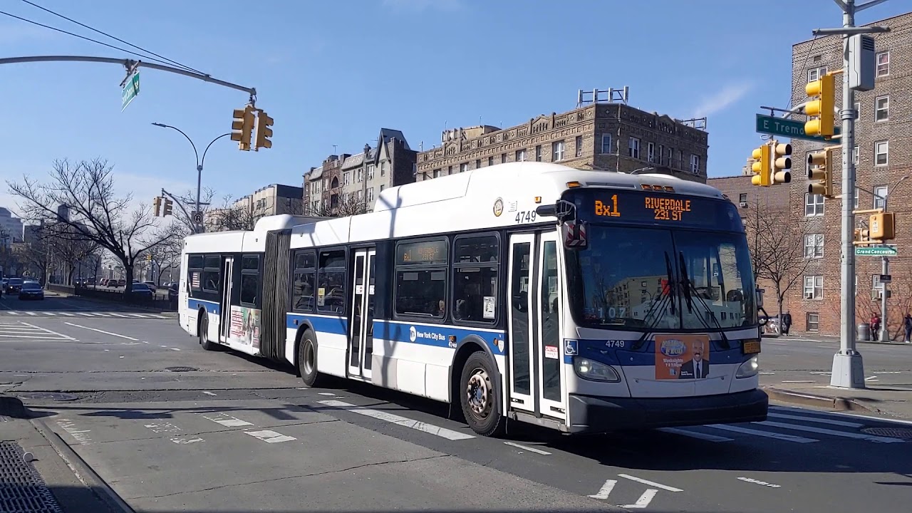 2012 XD60 on Riverdale bound Bx1 LTD at Grand Concourse and E Tremont ...