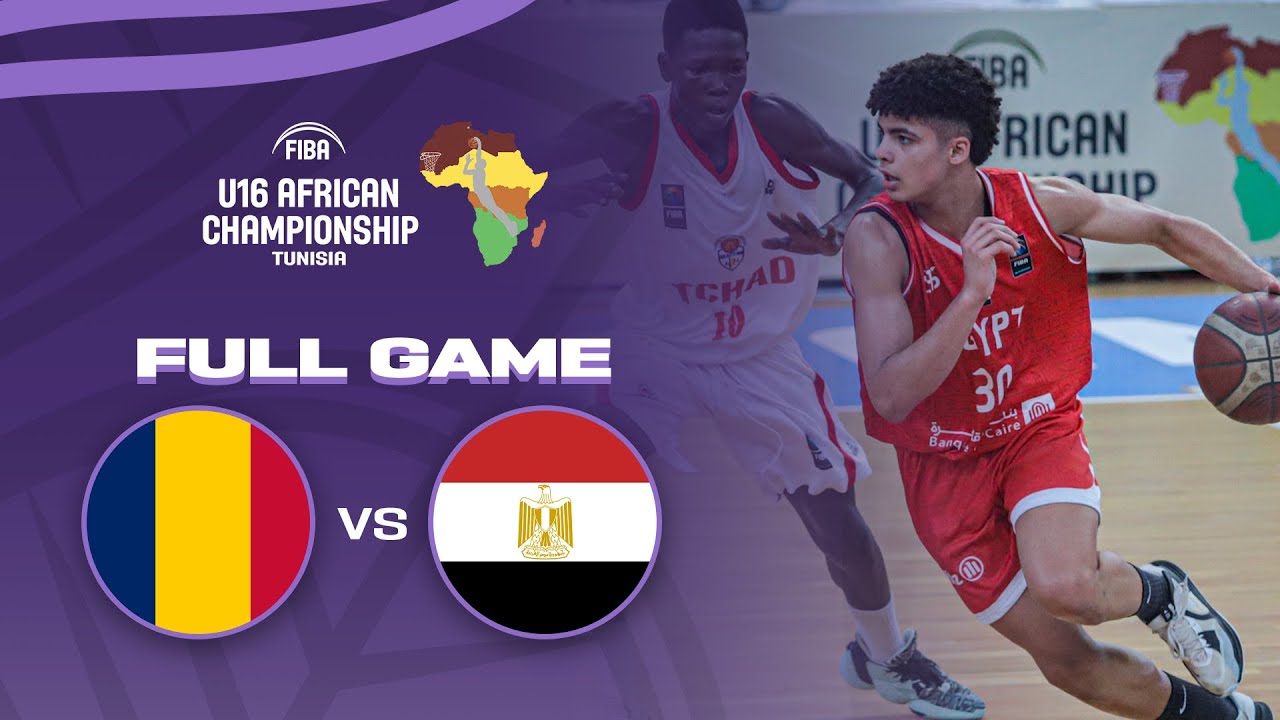 Chad v Egypt | Full Basketball Game | FIBA U16 African Championship ...