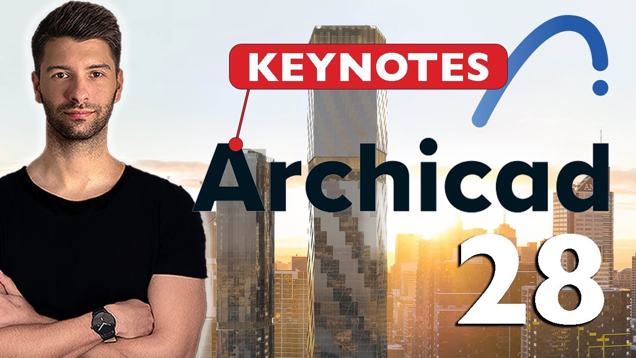 ArchiCAD 28 Keynotes (vs CI Tools Keynotes) - YouTube