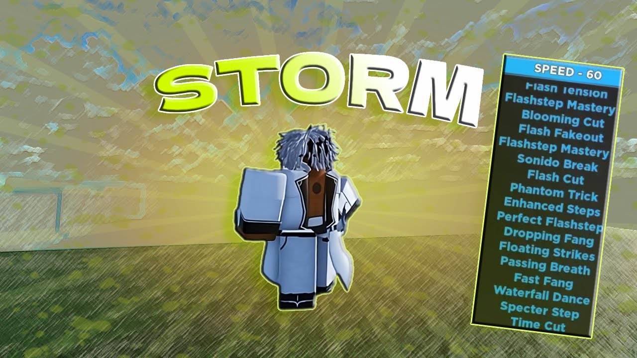 The Speed Nerfs CANNOT Stop This STORM Build... | Type Soul - YouTube