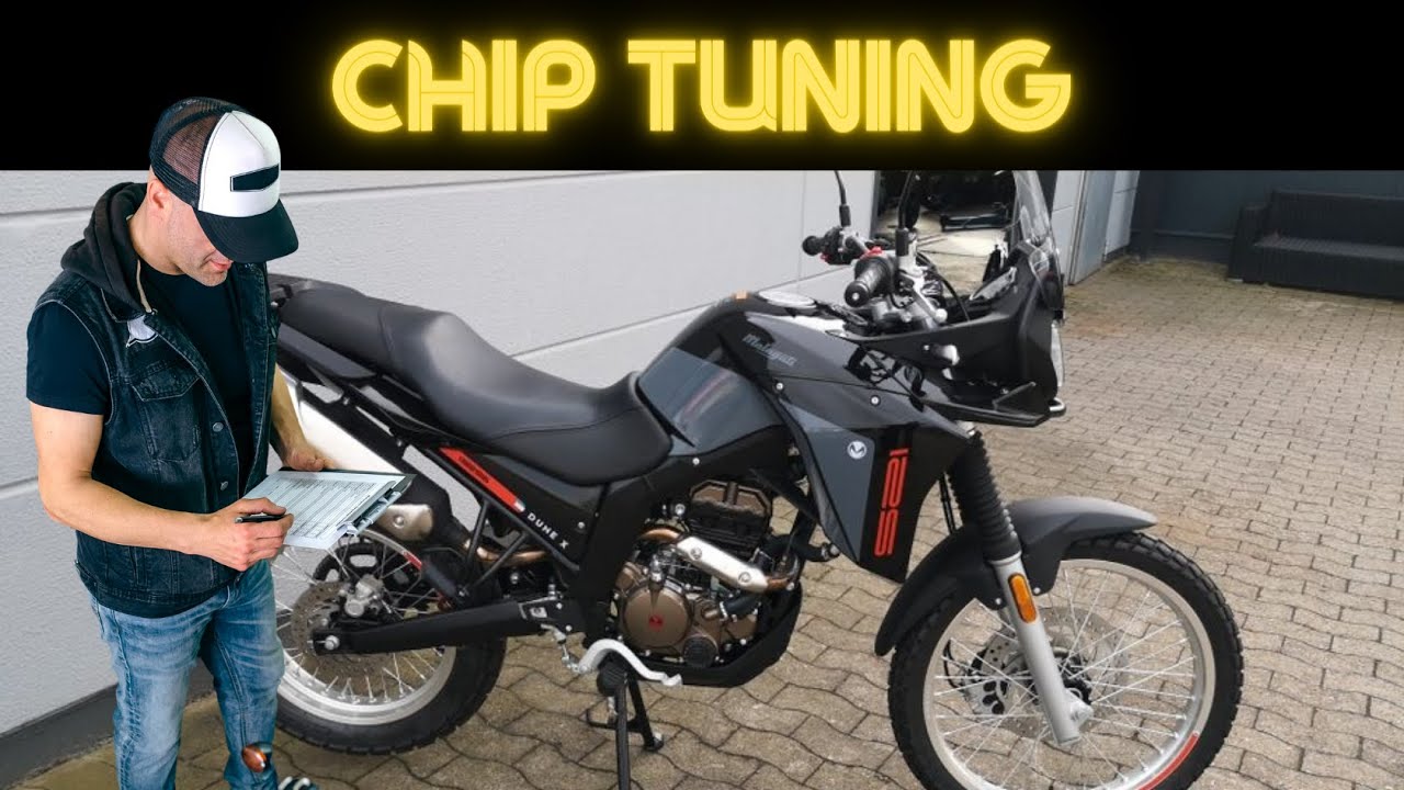 Chip tuning for Malaguti Dune 125 E5 - power unit - Installation guide - Racext - YouTube