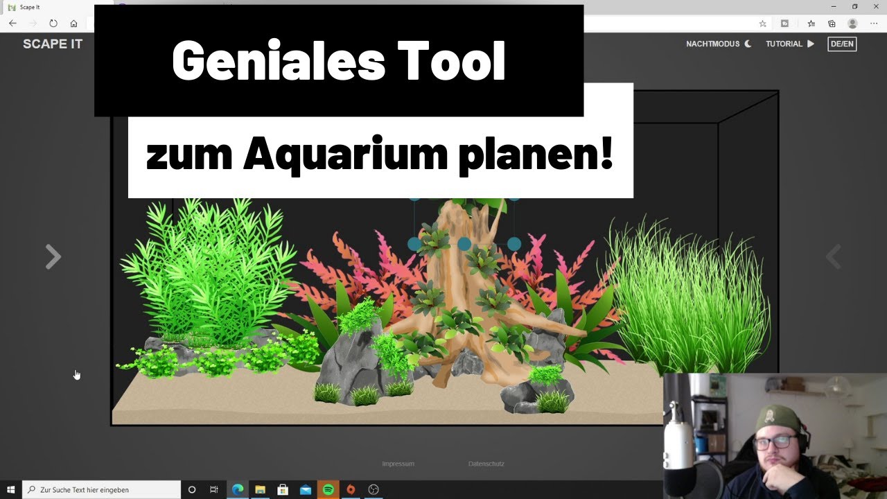 Scape It - Aquarium einrichten | Tool vorstellen - YouTube