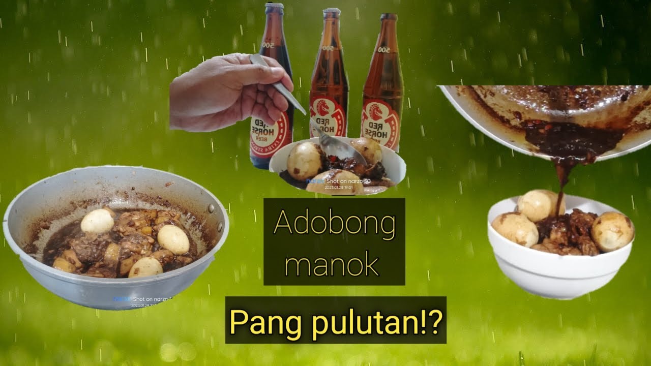 Prepare SPICY CHICKEN ADOBO perfect for pulutan with 3 bottles of red ...