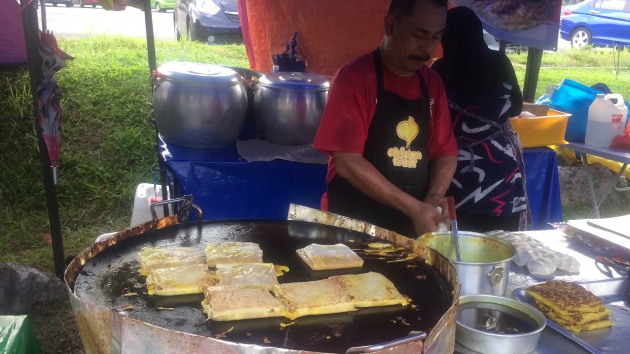 How to make Murtabak at Kuala Lumpur, Malaysia - YouTube
