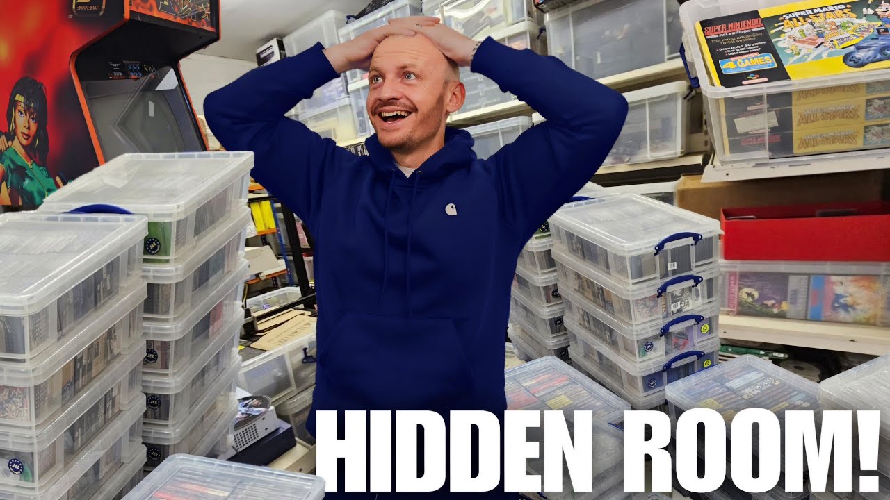 Decades of Video Game Hoarding! And I was Allowed to BUY it ALL! - YouTube