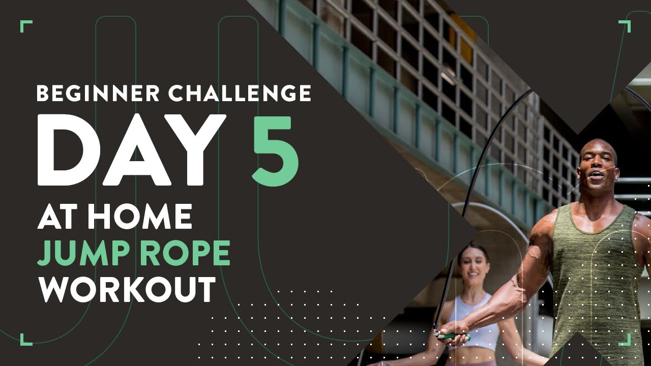 Day Five: Jump Rope Workout for Beginners from Crossrope - YouTube
