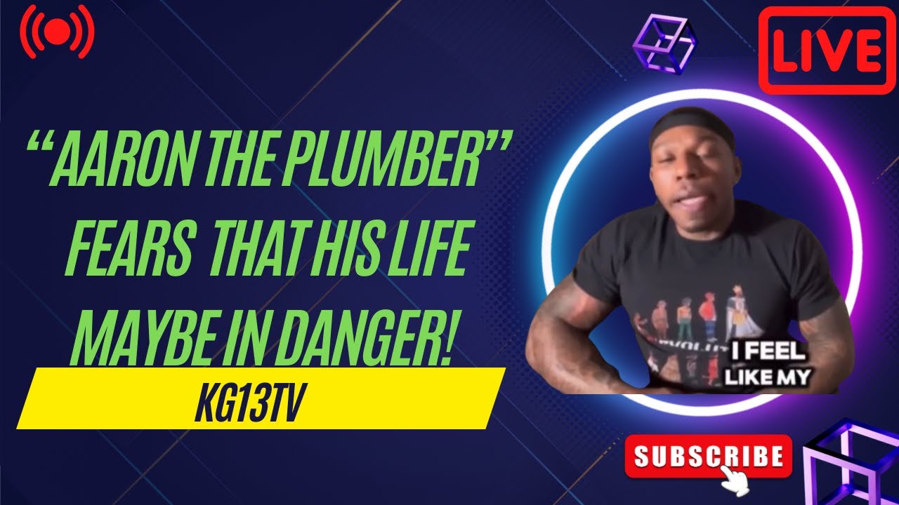 “AARON THE PLUMBER” SAYS HIS LIFE IS IN DANGER! Plus MORE! #ericamena # ...
