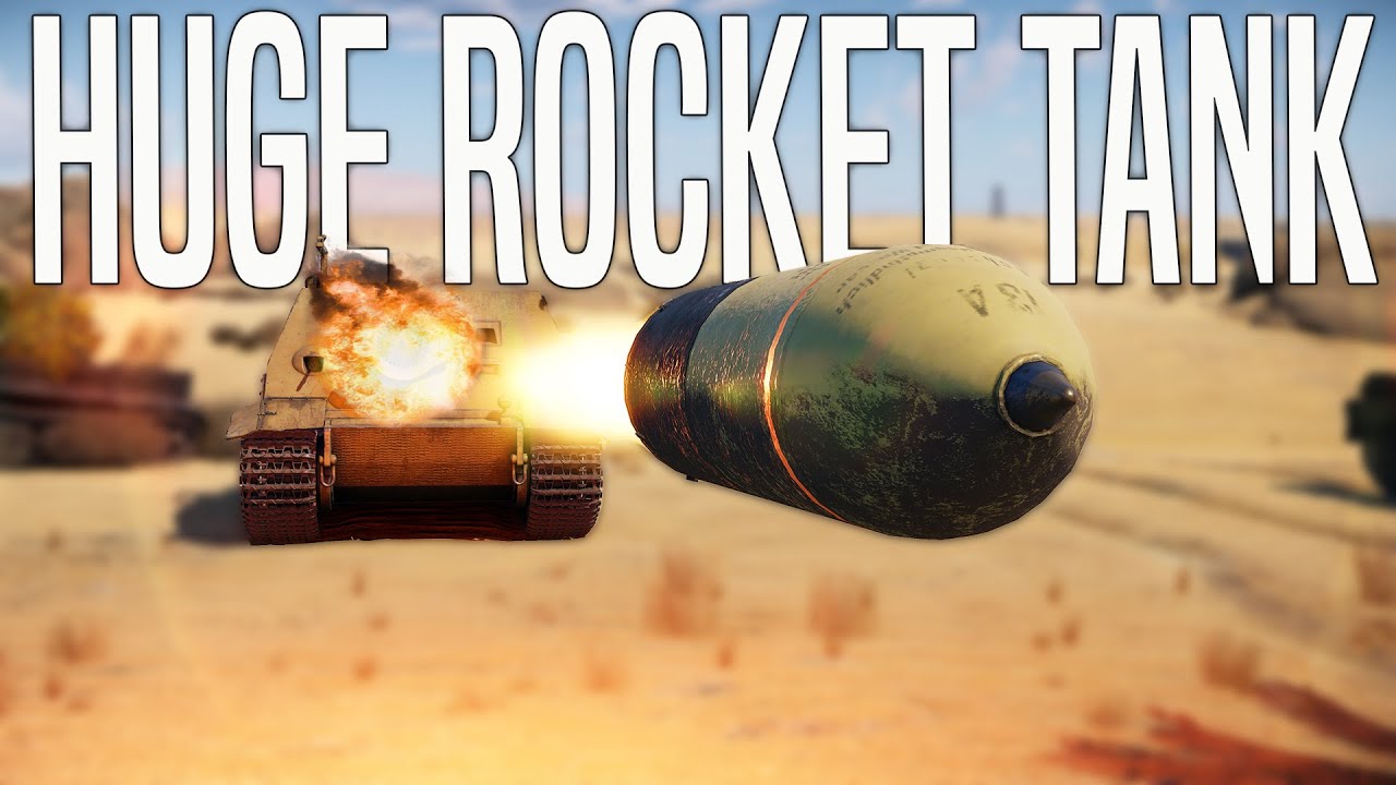 This HUGE Rocket Tank Kills EVERYTHING! - YouTube
