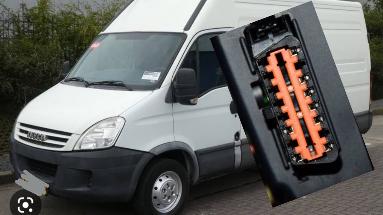 Gdzie jest gniazdo OBD Iveco Daily 35s13 obd2 obdii jak znaleźć ...