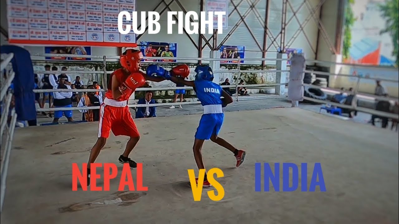 NEPAL (red) Vs INDIA (blue) | Cub fight - YouTube